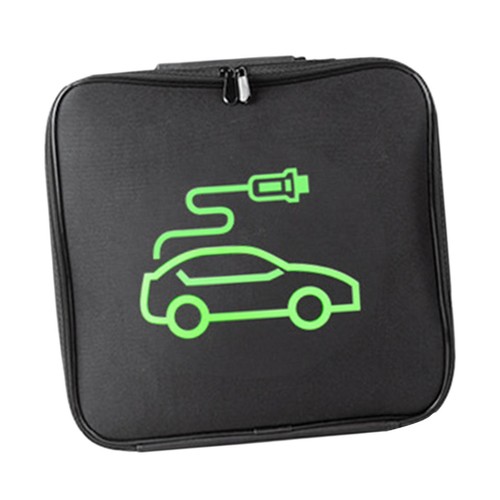 Jumper Cables Bag Durable Portable for Electric Vehicles Cable Storage ...
