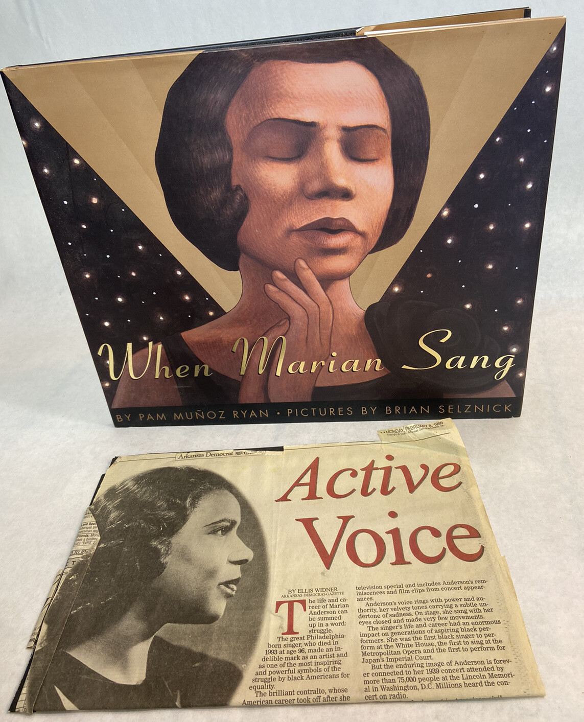 When Marian Sang: The True Recital of Marian Anderson (Ban... by Ryan ...