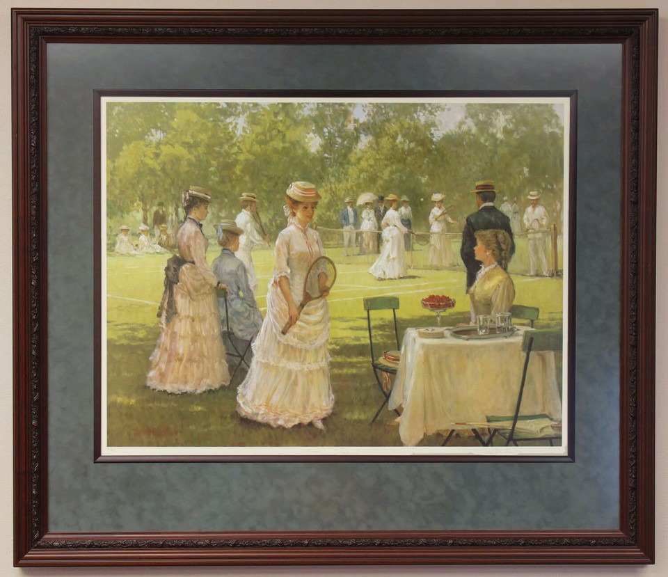 ALAN MALEY LIMITED EDITION SIGNED & NUMBERED PRINTS FRAMED & MATTED (2 ...