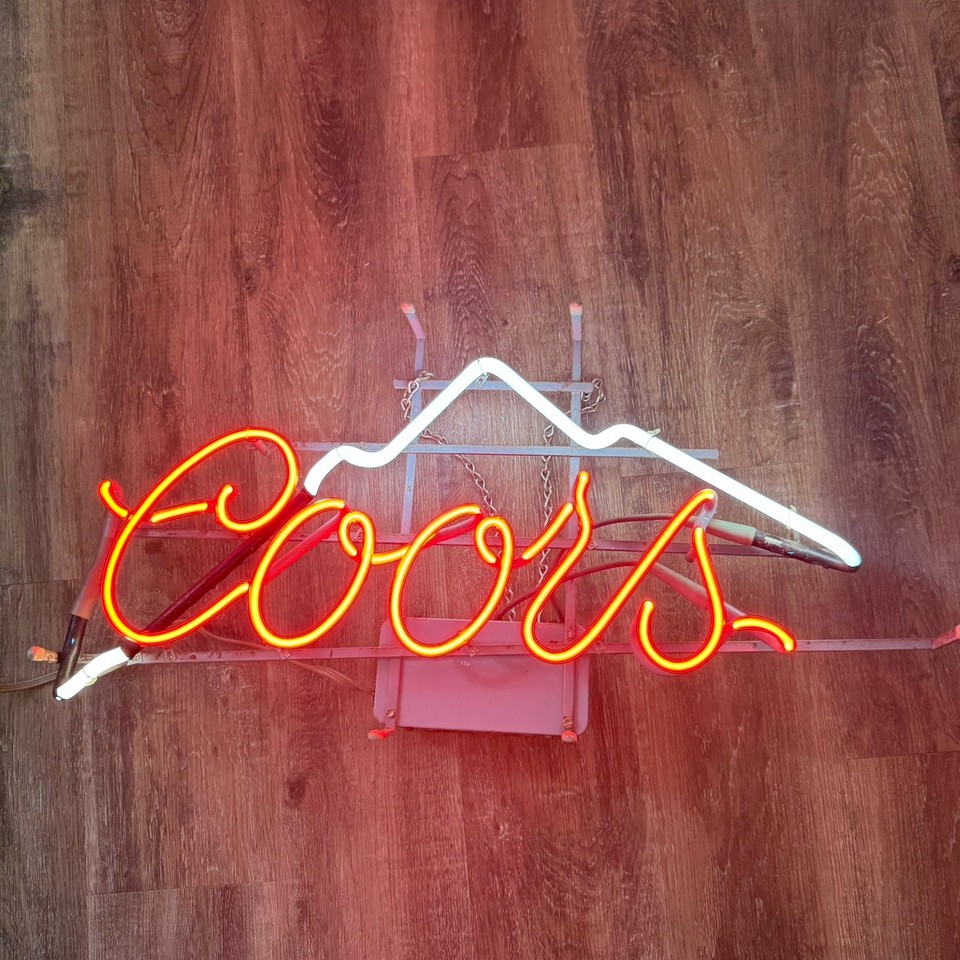 Vintage Everbrite Coors Neon Sign | eBay