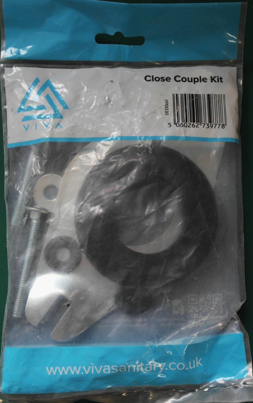 LOT#2 VIVA Toilet Cistern Close Coupling Kit WC Toilet Pan Fixing Kit ...