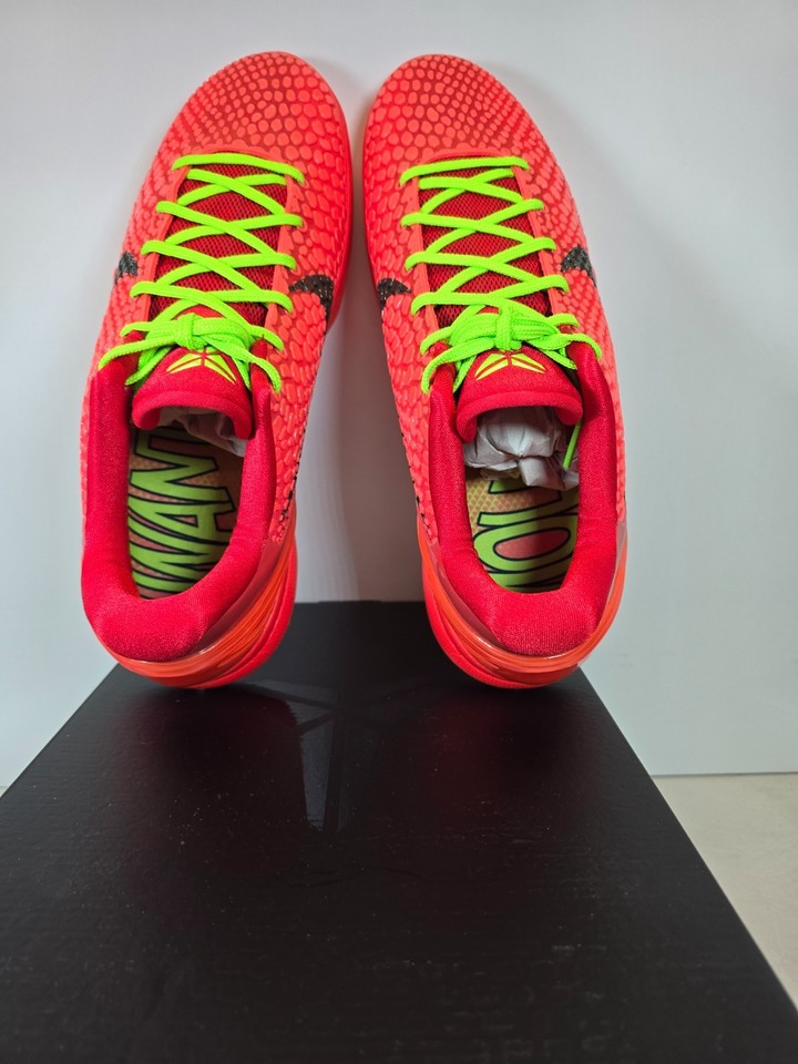 Nike Kobe VI (6) Protro Low Reverse Grinch Men's Size 14 | eBay