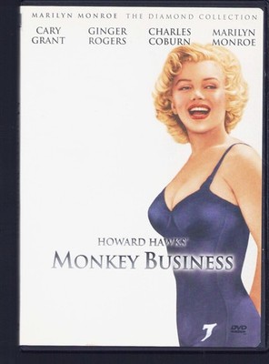Monkey Business (DVD) 1952 Screwball Comedy - Cary Grant, Ginger Rogers ...