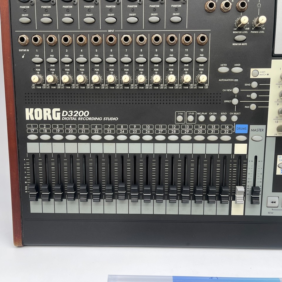 Korg D3200 Digital Recording Studio Desktop Multi-Track Recorder Used ...