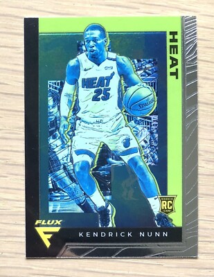 KENDRICK NUNN 2019-20 PANINI CHRONICLE FLUX #593 ROOKIE CARD RC NBA ...