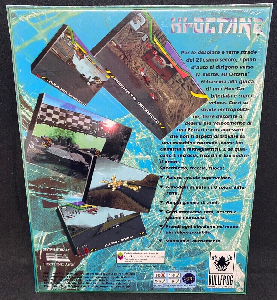 Hi-Octane Bullfrog Cto Pc Big Box Sealed New Ms Dos | eBay