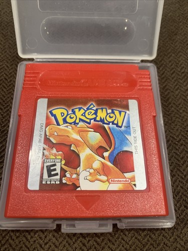 Pokemon Red Version Nintendo Gameboy Color Authentic. Tested Saves And ...