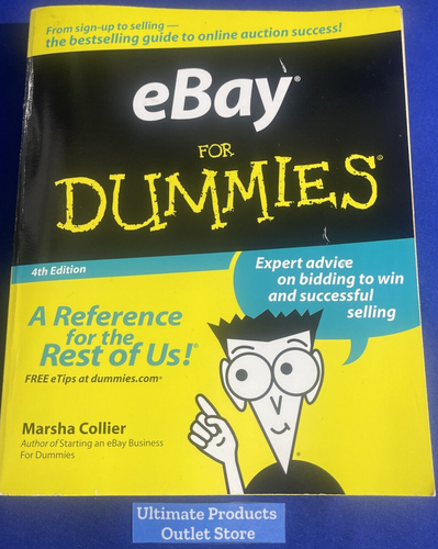 EBay® for Dummies® by Marsha Collier (2004, Paperback, Revised) 9780764556548| eBay