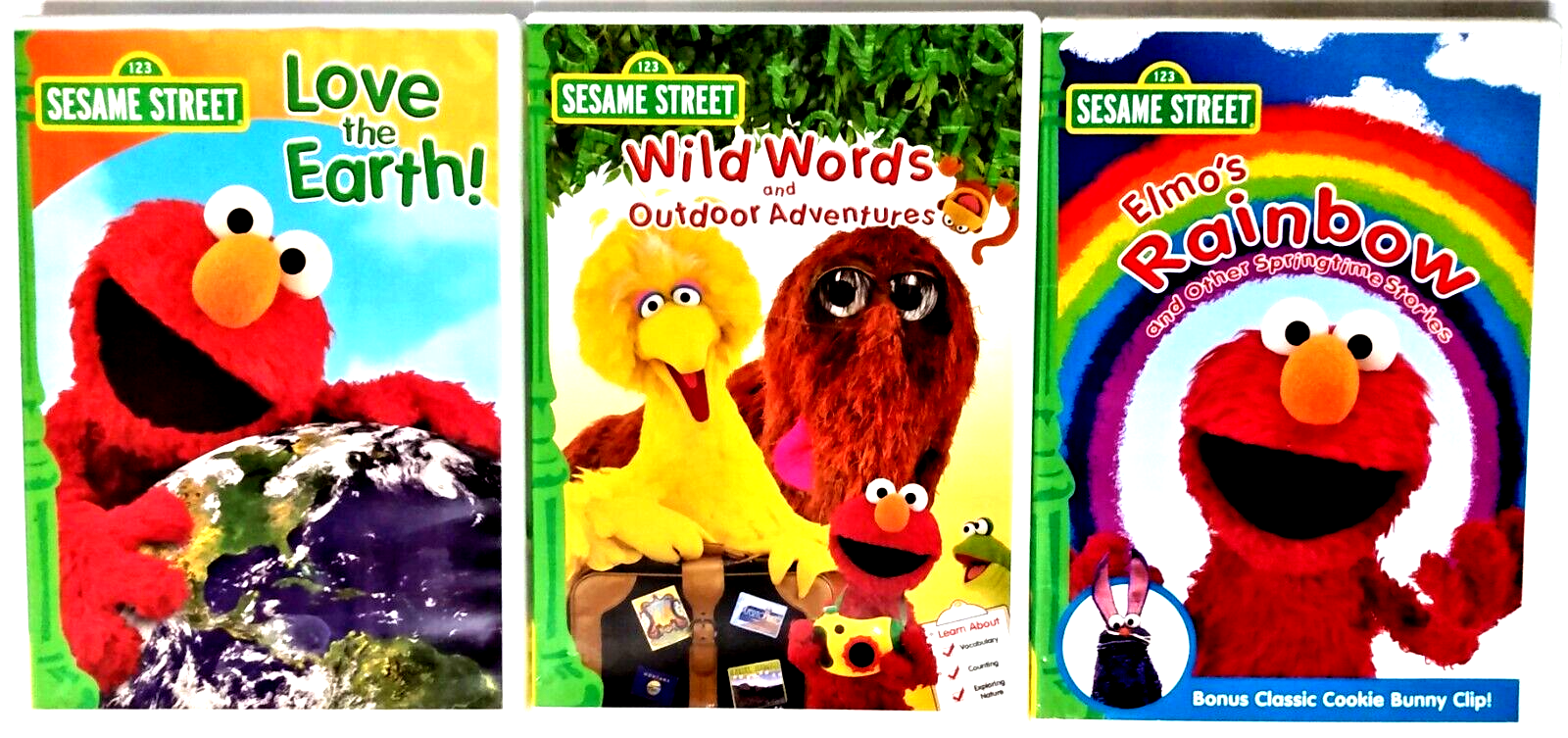Sesame Street: Love The Earth / Wild Words & Outdoor Adventures ...