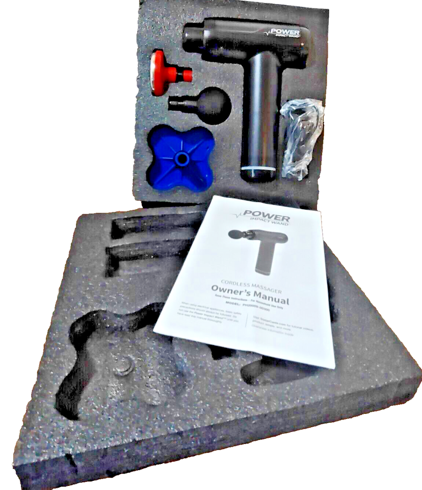Power Impact Wand Massage Gun - As Seen On TV - Percussion Muscle ...