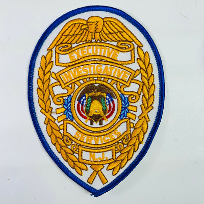 New Jersey NJ Executive Investigative Services Security Patch D6 | eBay