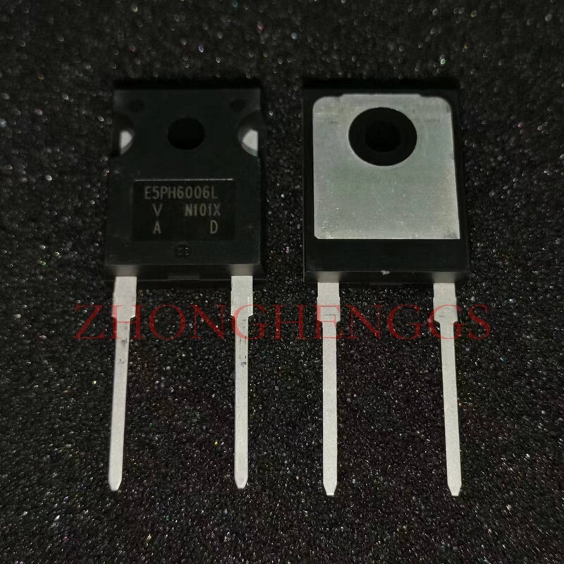 5PCS VS-E5PH6006L-N3 VISHAY Single 60A 1.4V@60A 600V TO-247-2 Diodes ...