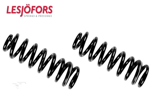 For Mercedes W164 W166 Rear Left & Right Coil Springs Lesjofors ...
