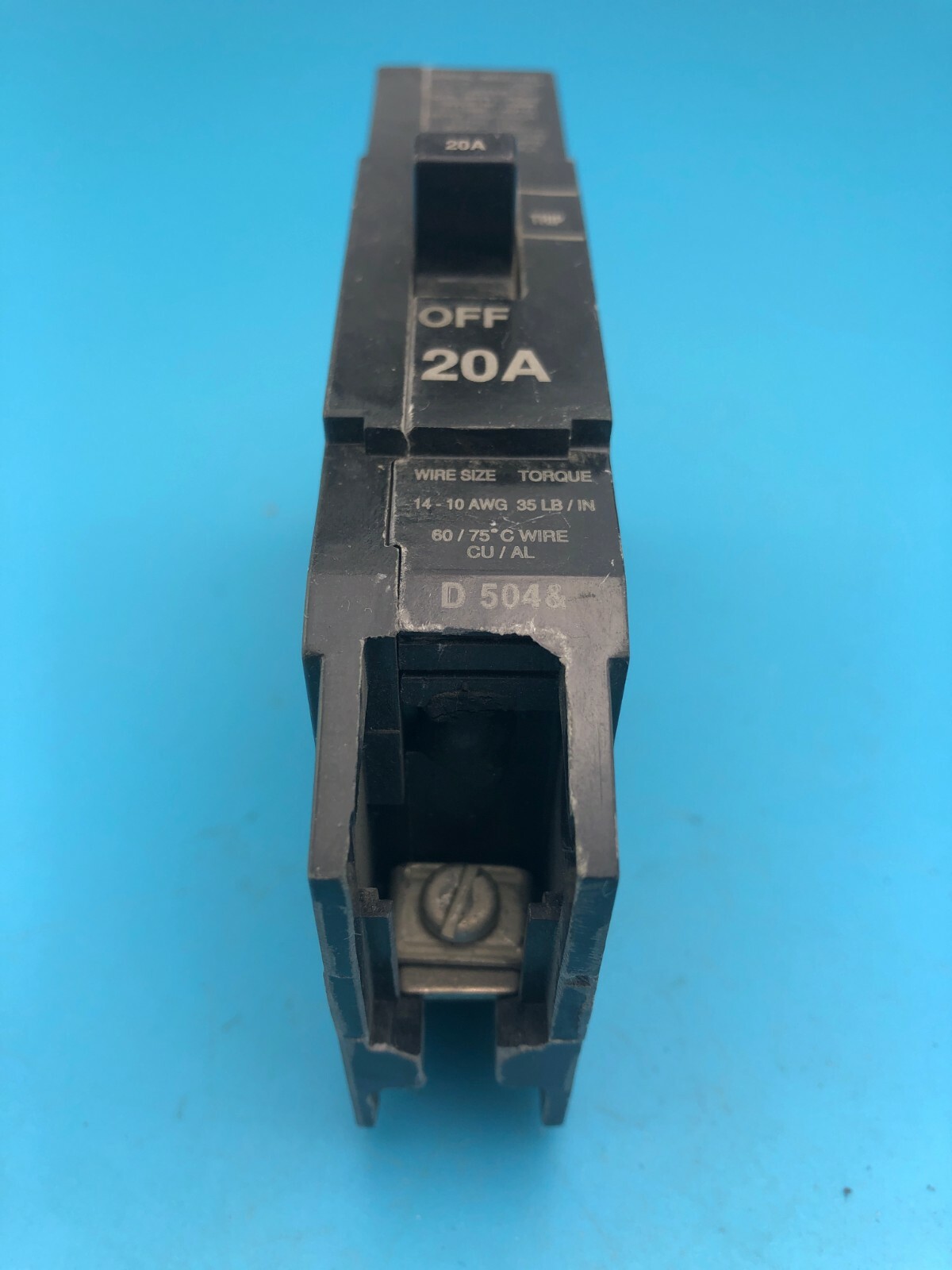 GE TEY120 20 Amp 1 Pole Circuit Breaker 277V 20A Bolt On (Lot Of 10) | eBay