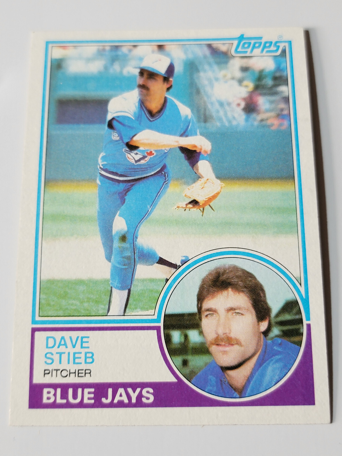 DAVE STIEB 1983 Topps #130. BLUE JAYS | eBay
