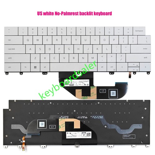 New US Backlit backlight white Keyboard For Dell XPS 13 9345 9350 P189G ...