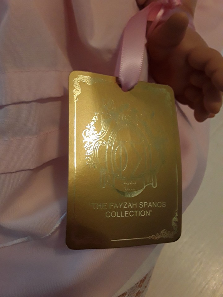 PRETTY IN PINK ROSES VINYL FAYZAH SPANOS 26IN. MIRANDA DOLL PINK OUTFIT ...