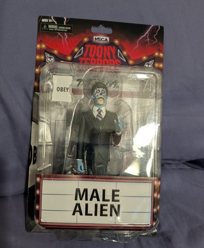 NECA Toony Terrors Series 7 They Live MALE ALIEN 6" Action Figure NEW ...
