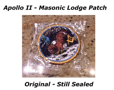 NASA Apollo 11 1969 Rare Masonic Lodge Patch Lion Brothers | eBay