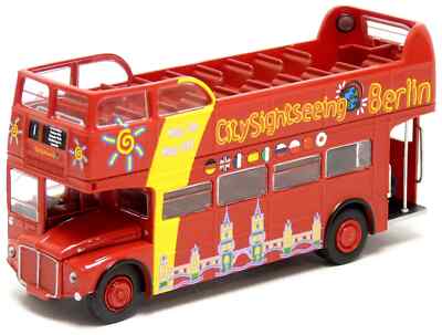 Brekina 61104 AEC Routemaster Doppeldecker Bus Stadtrundfahrt Berlin 1: ...