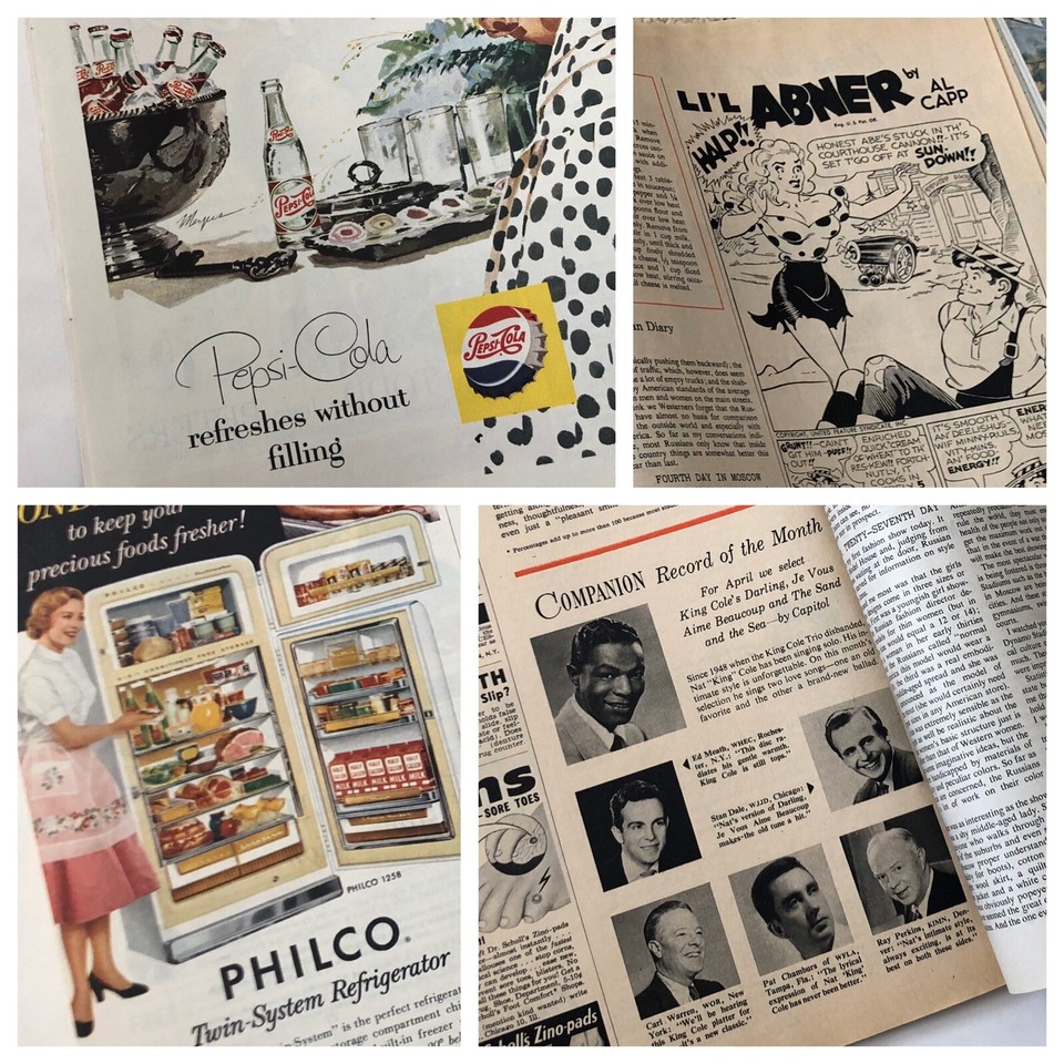 Vtg Easter Magazine Women's Home Companion April 1955 Crowell Collier ...