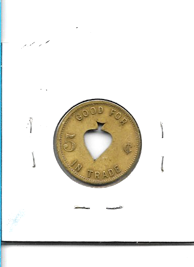 Decatur, Indiana Trade Token LOSE CIGAR STORE 5¢ | eBay