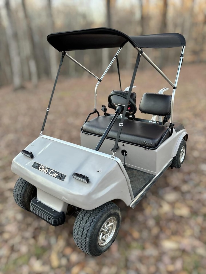 CRO SunPro Quick Release Convertible Removable Black Golf Cart Top Roof ...