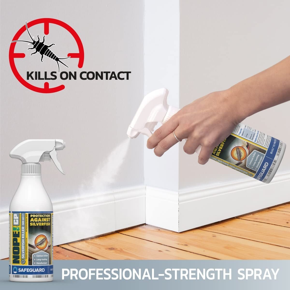 NOPE CP Silverfish Killer Spray Repellent - Odourless Silverfish ...