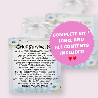 Grief/Bereavement Survival Kit NEW~With Sympathy / Condolences ...