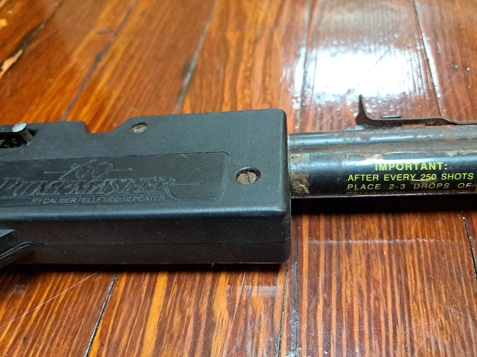 Vintage 760 Pumpmaster .177 Caliber Air soft Pellet BB Repeater Model ...