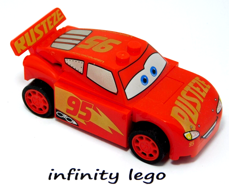 LEGO Red 2017 Cars Lightning McQueen - RUSTEZE Hood Disney Pixar | eBay ...