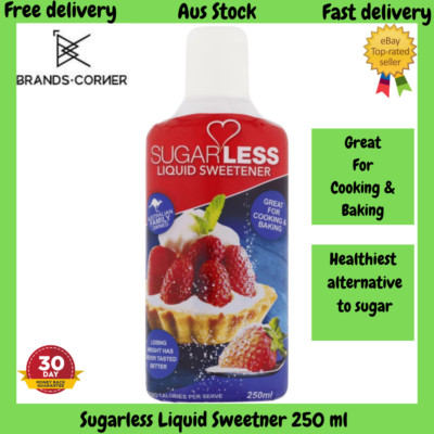 Sugarless Liquid Sweetner 250 ml NEW FREE FAST SHIPPING NEW AU | eBay