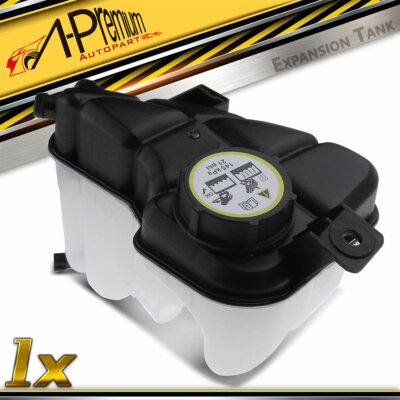 Coolant Expansion Tank w/ Cap + Sensor for Volvo V60 V70 Land Rover ...
