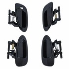4PCS For 2002-06 Nissan Altima Door Handle Smooth Black Exterior ...