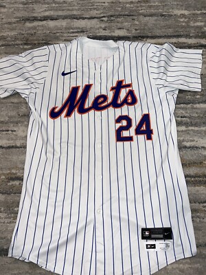 2023 Prototype Nike Authentic New York Mets White MLB Baseball Jersey ...