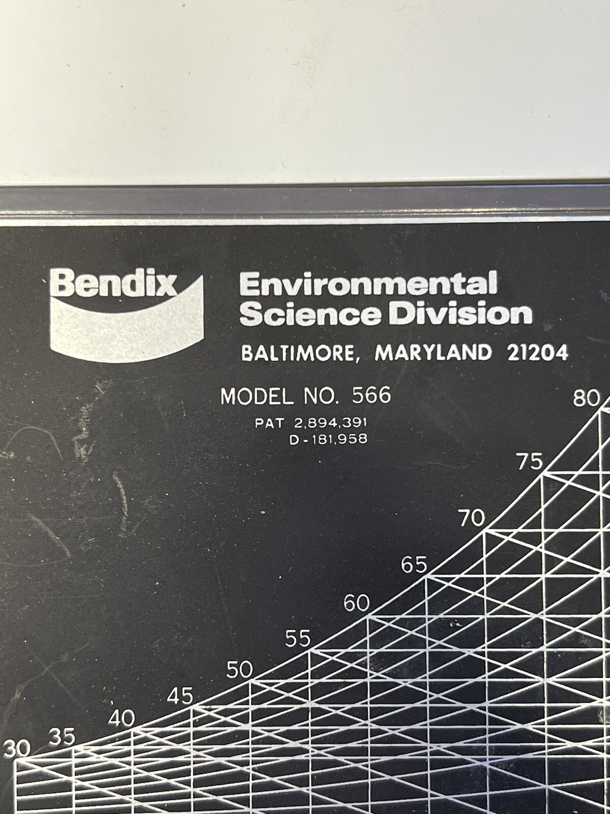 Psychrometer Model 566 Bendix Psychron | eBay