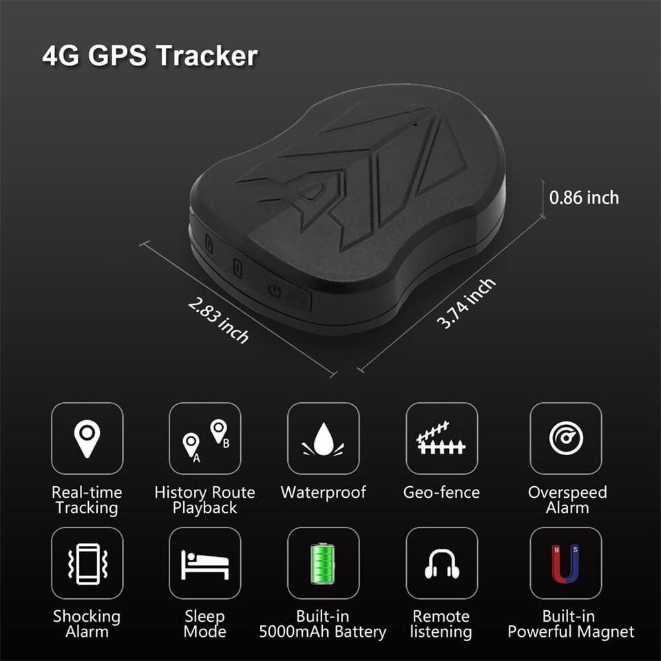SinoTrack 2024 LTE CAR & VEHICLE GPS Tracker Magnetic Water Resistant ...