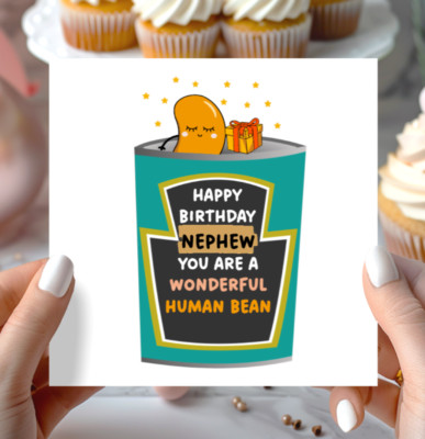Nephew Birthday Card Funny Bday Card Kids Humour Joke Banter Cheeky ...
