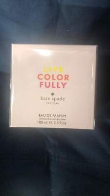 LIVE COLORFULLY BY KATE SPADE 3.3 OZ EDP | eBay