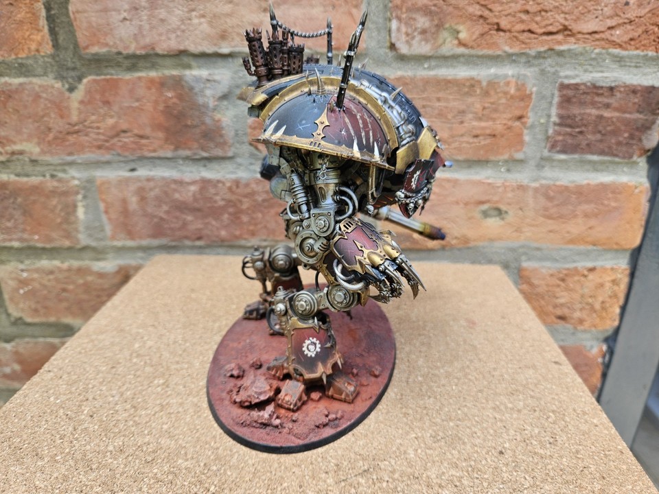 Warhammer 40k, Chaos Knights, Knight Ruinator, Painted. | eBay