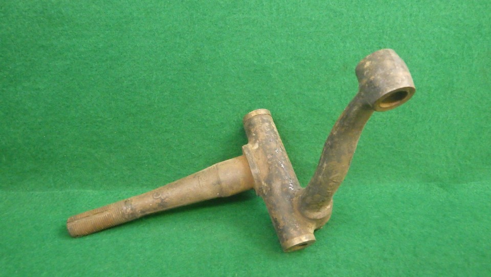 Original Model T Ford script axle spindle w/steering arm 1926 1927 ...