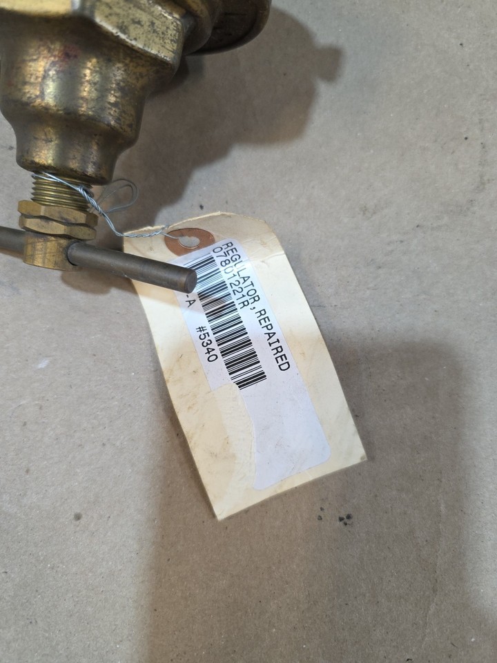 VICTOR L700D High Flow Line Regulator – Brass Body, 2.5" Gauge, Gas ...