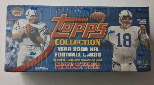 2000 Topps NFL Football Complete Set Brand New Open Box | eBay