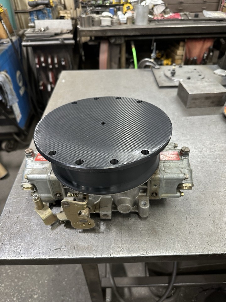 4500 Dominator Carburetor Cover Hat W/ SureSeal Gasket | eBay