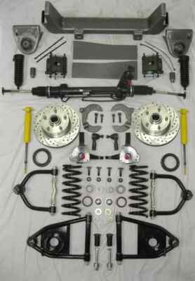 1955 Ford F100 Pickup Truck Mustang II Power Front End Suspension Kit ...