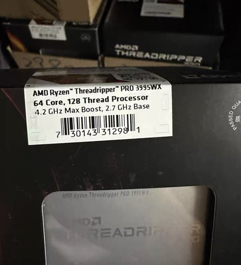 AMD Ryzen Threadripper PRO 3995WX 64 Cores CPU 2.7 GHz sWRX8 Server ...