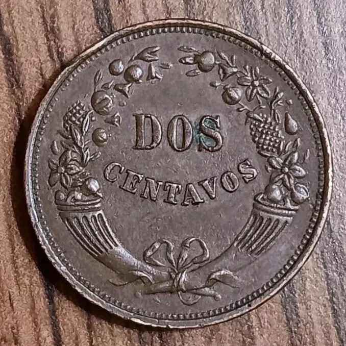 1934 PERU DOS CENTAVOS Republica Peruana 2C Coin Very Fine+ (B4") | eBay