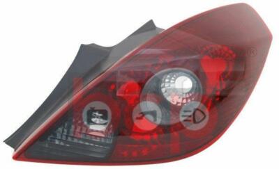 VAUXHALL CORSA D 3 DOOR 2006- 2014 REAR TAIL LIGHT DRIVERS SIDE RIGHT O ...