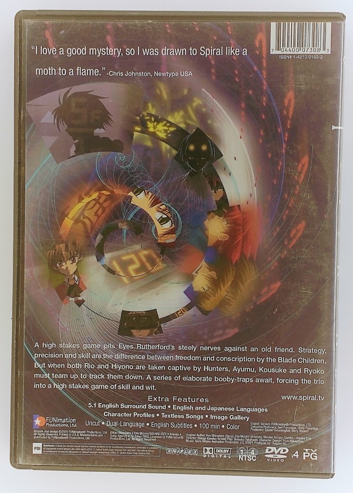 Spiral - Vol. 4: Sharpening Wit (DVD) 704400073083| eBay