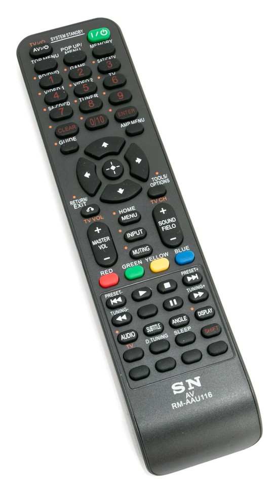 New RM-AAU116 Replace Remote for Sony AV Receiver STR-DN850 STR-KS470 ...